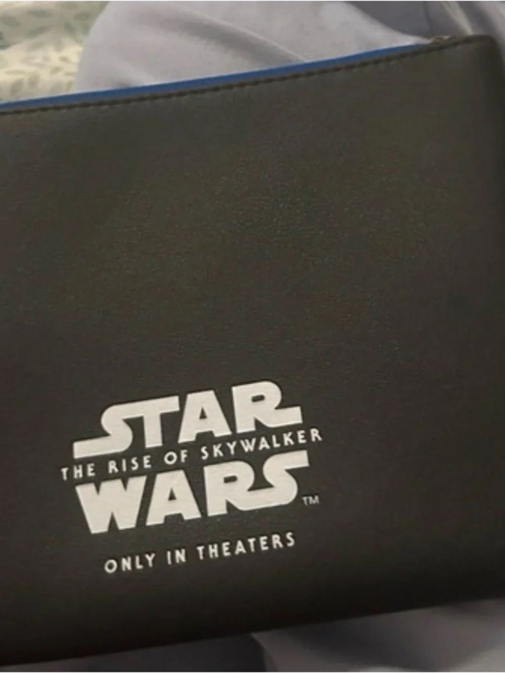 Star Wars | Bags | Star Wars Black Toiletry Pouch With Blue Trim | Poshmark